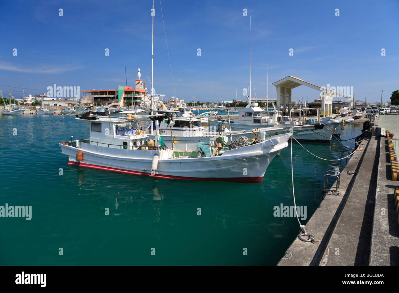 Itoman Fishing Port, Itoman, Okinawa, Japan Stock Photo - Alamy
