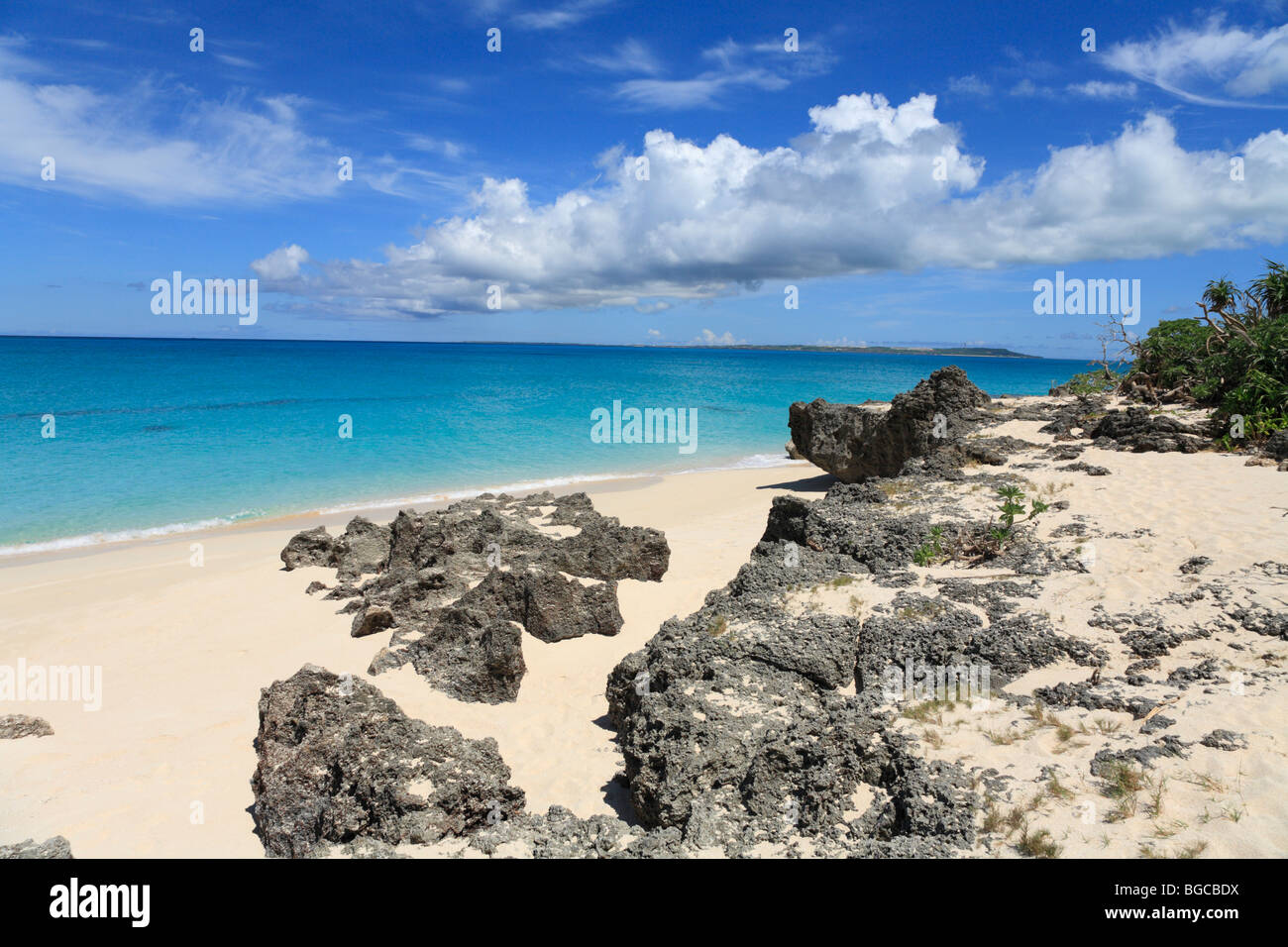 Nagamahama, Kurima Island, Miyakojima, Okinawa, Japan Stock Photo - Alamy
