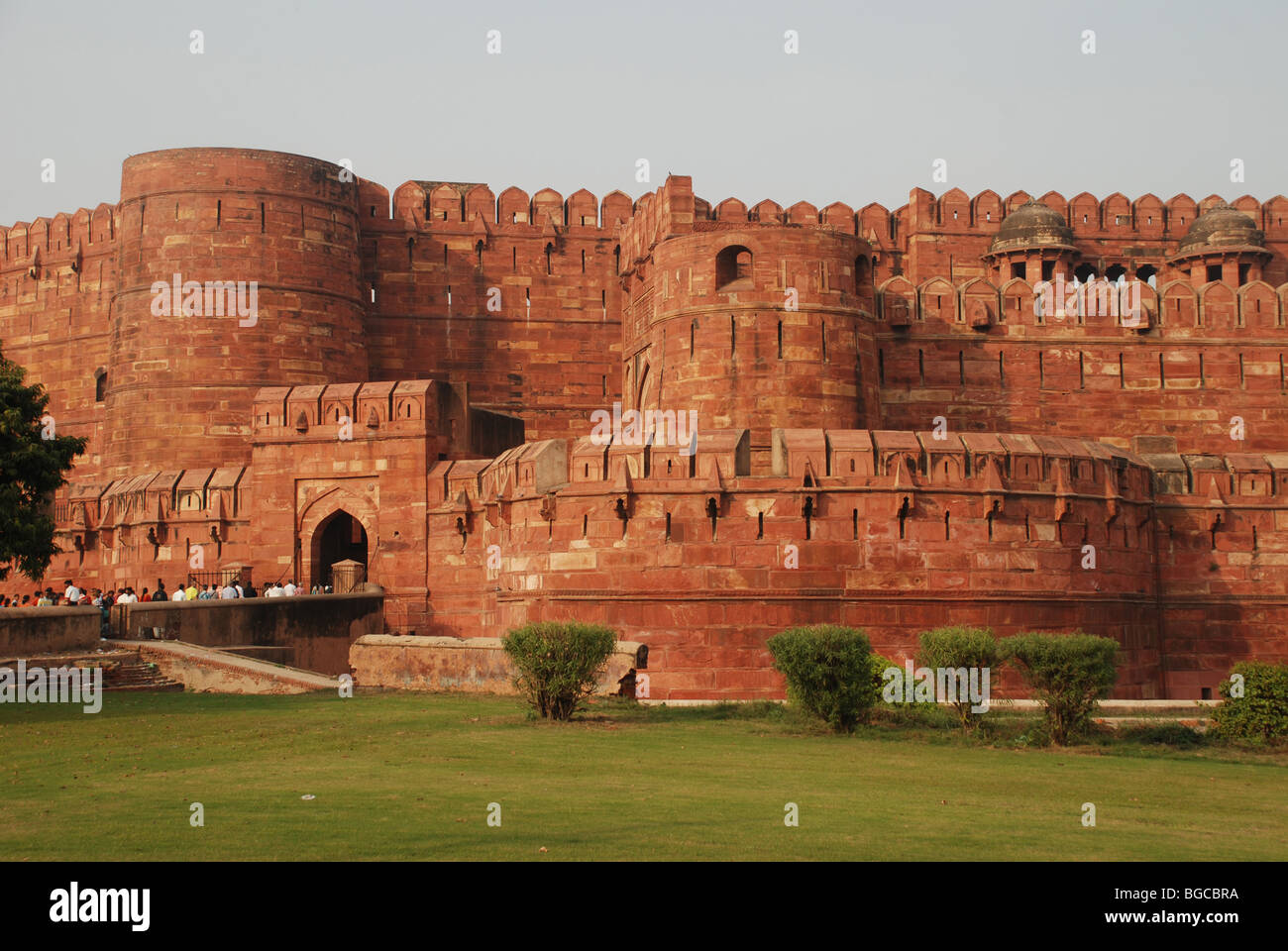 This is a picture of the Red Fort at Agra Stock Photo - Alamy