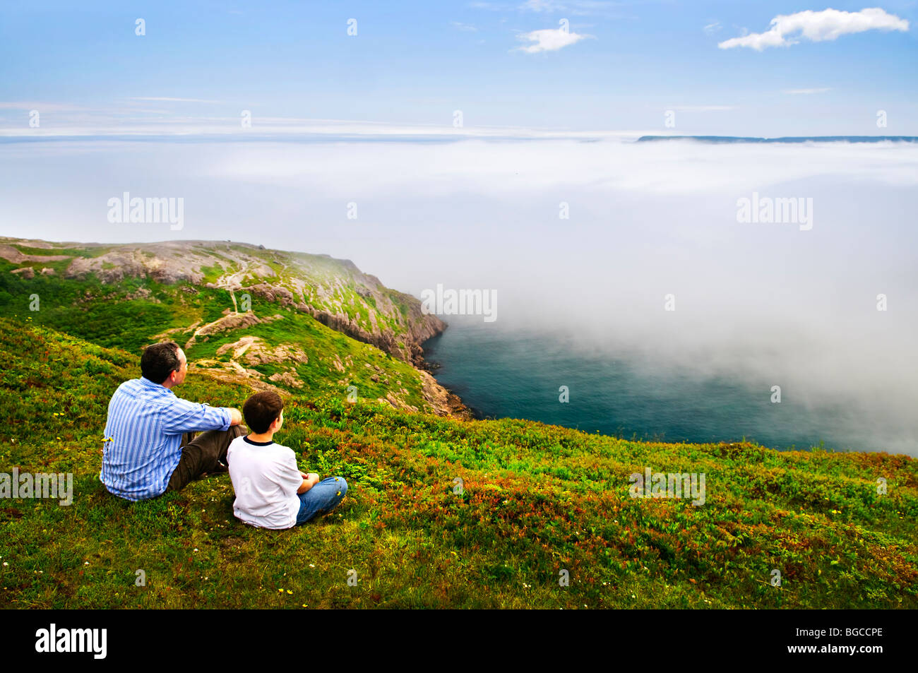 Foggy ocean view hi-res stock photography and images - Alamy