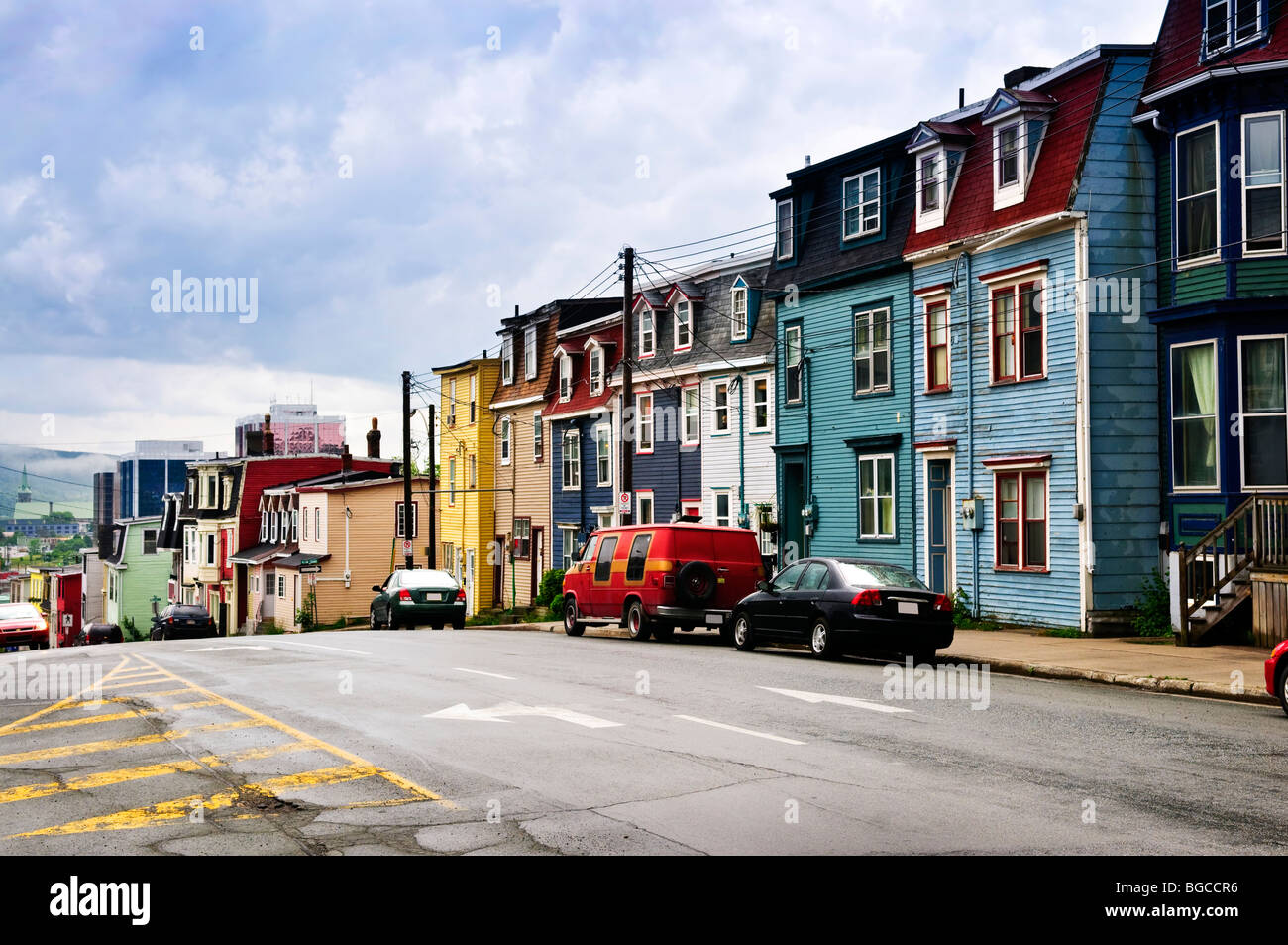 St. john's newfoundland road hi-res stock photography and images - Alamy
