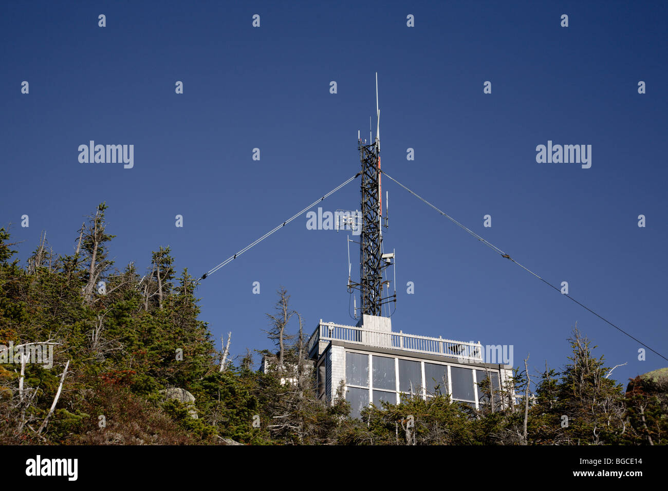 Franconia Notch State Park - The summit of Cannon Mountain from Rim ...