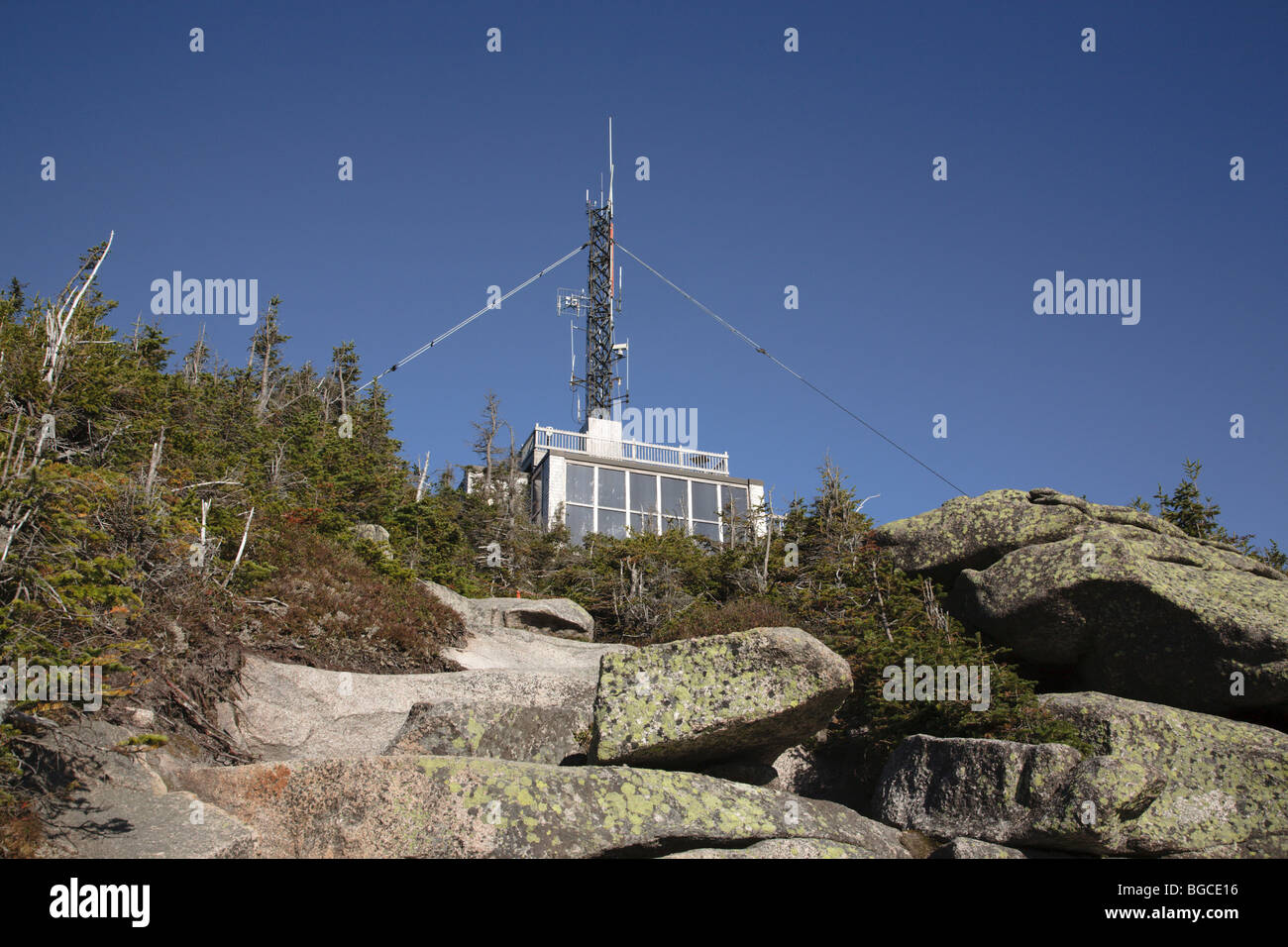 Franconia Notch State Park - Tower from the Rim Trail on the summit of ...