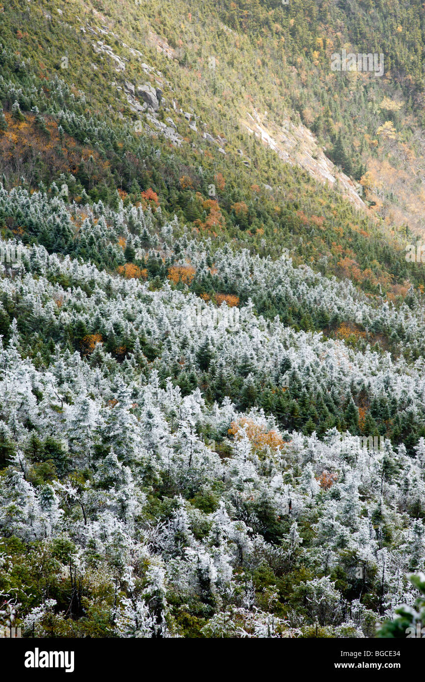 Franconia Notch State Park - Scenic views along the Rim Trail on the ...