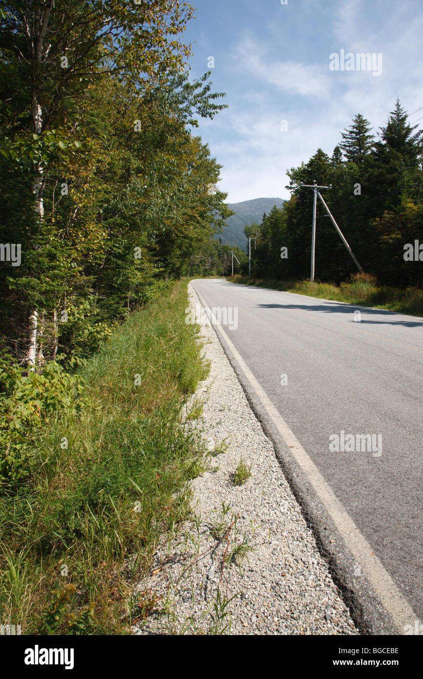 Base Road which is located in Bretton Woods, New Hampshire USA. Base ...