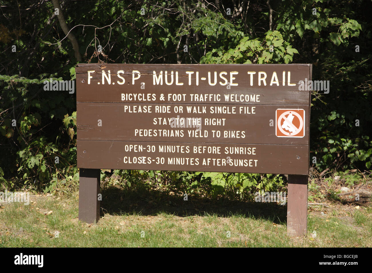 Franconia Notch State Park - Scenic view along the Franconia Notch Bike ...