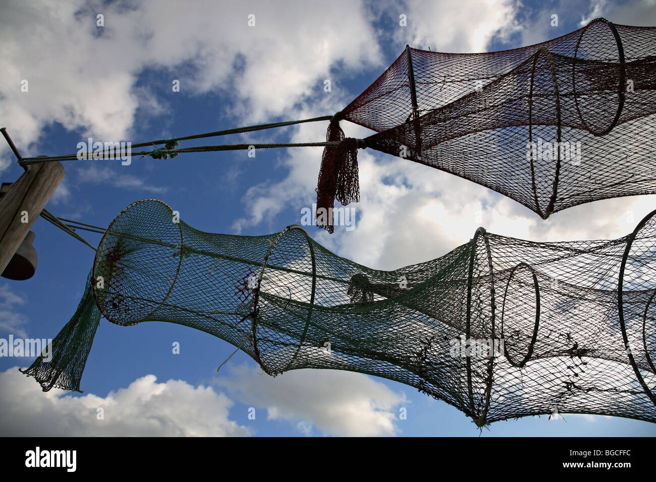 Net drying pole hi-res stock photography and images - Alamy