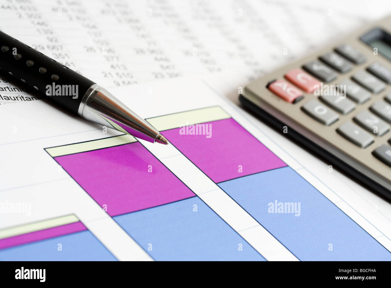 Stock market reports Stock Photo - Alamy