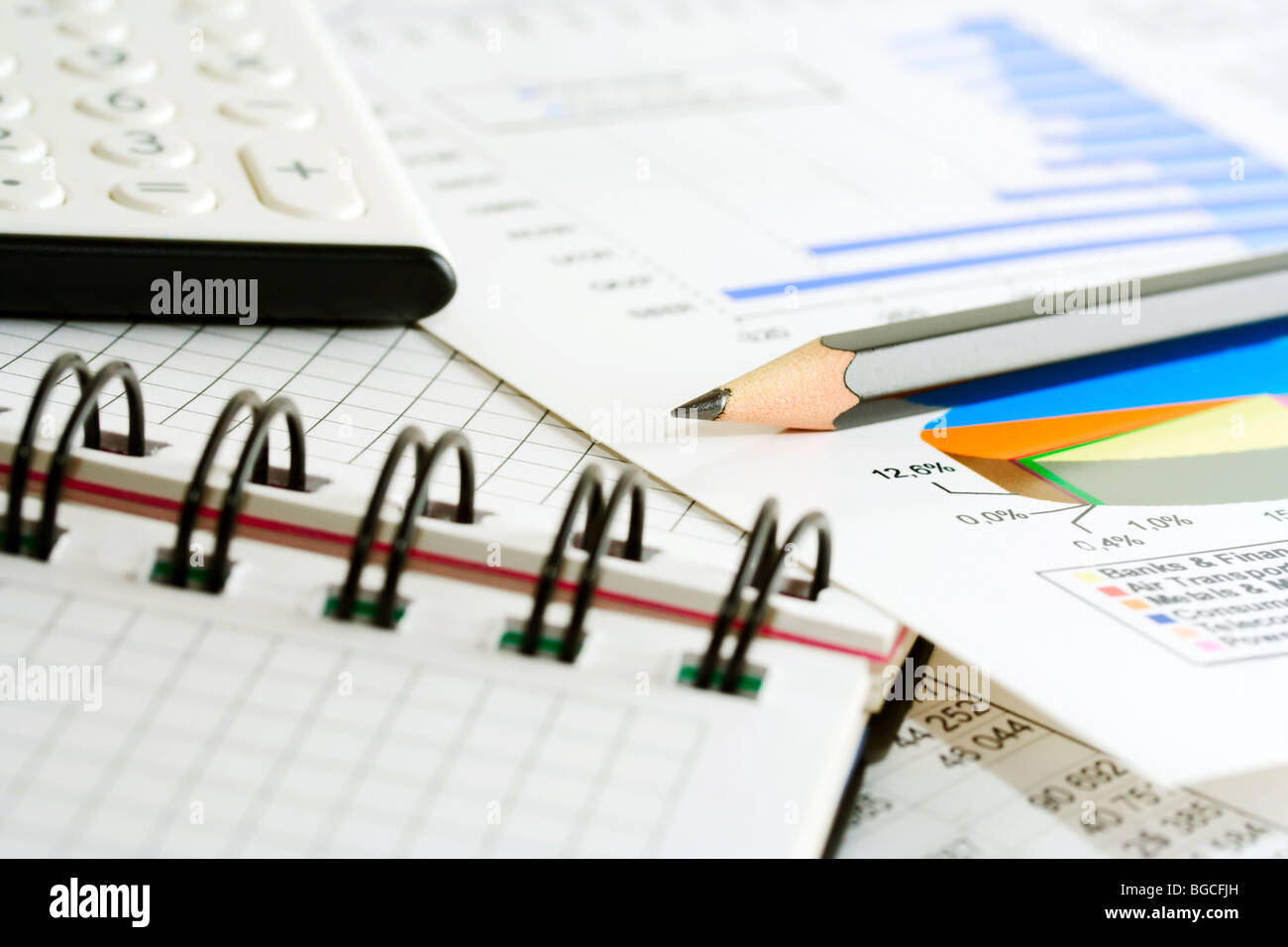 Stock market reports Stock Photo - Alamy