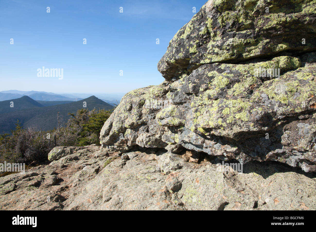 Appalachian Trail....Mount Flume (left) and Mount Liberty (right) from ...