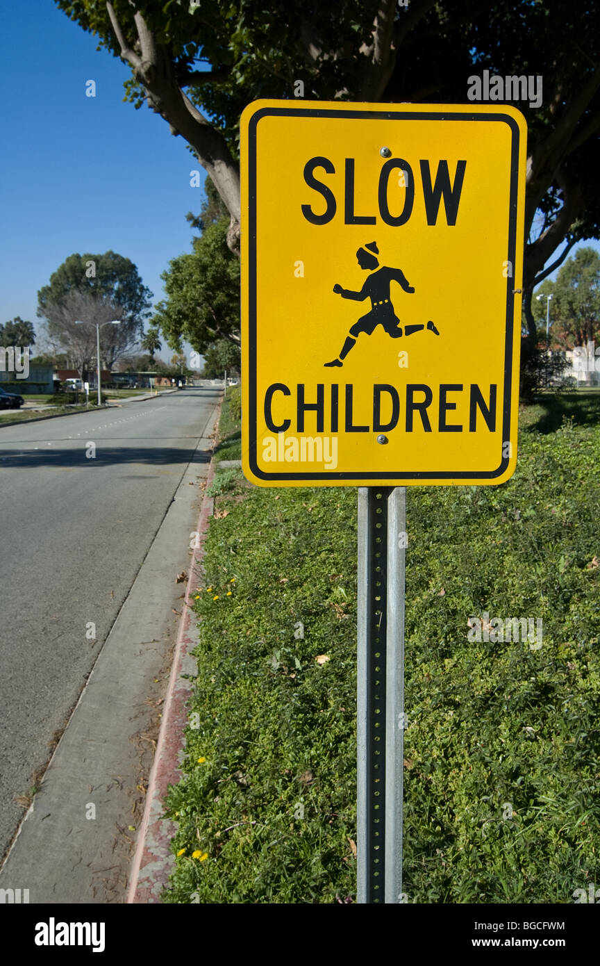 Beware of children hi-res stock photography and images - Alamy