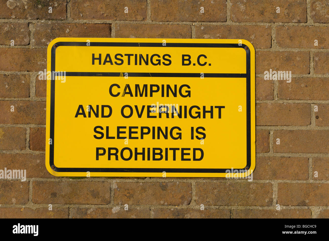Camping rules sign hi-res stock photography and images - Alamy