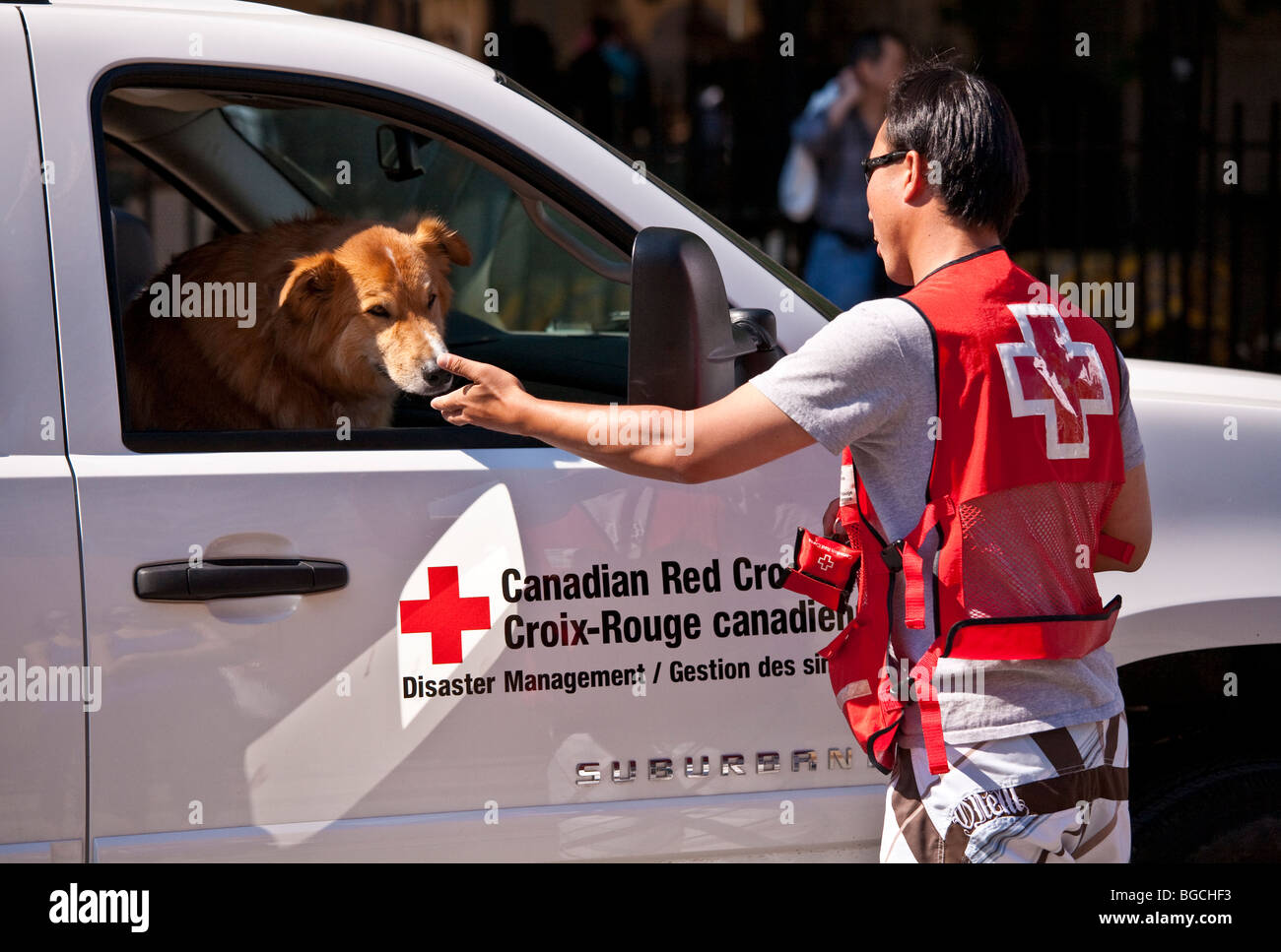 Canadian red cross hi-res stock photography and images - Alamy