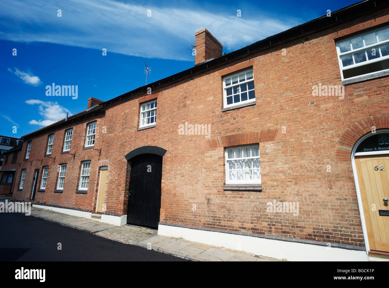 Old buildings in Mill Street Warwick Stock Photo - Alamy