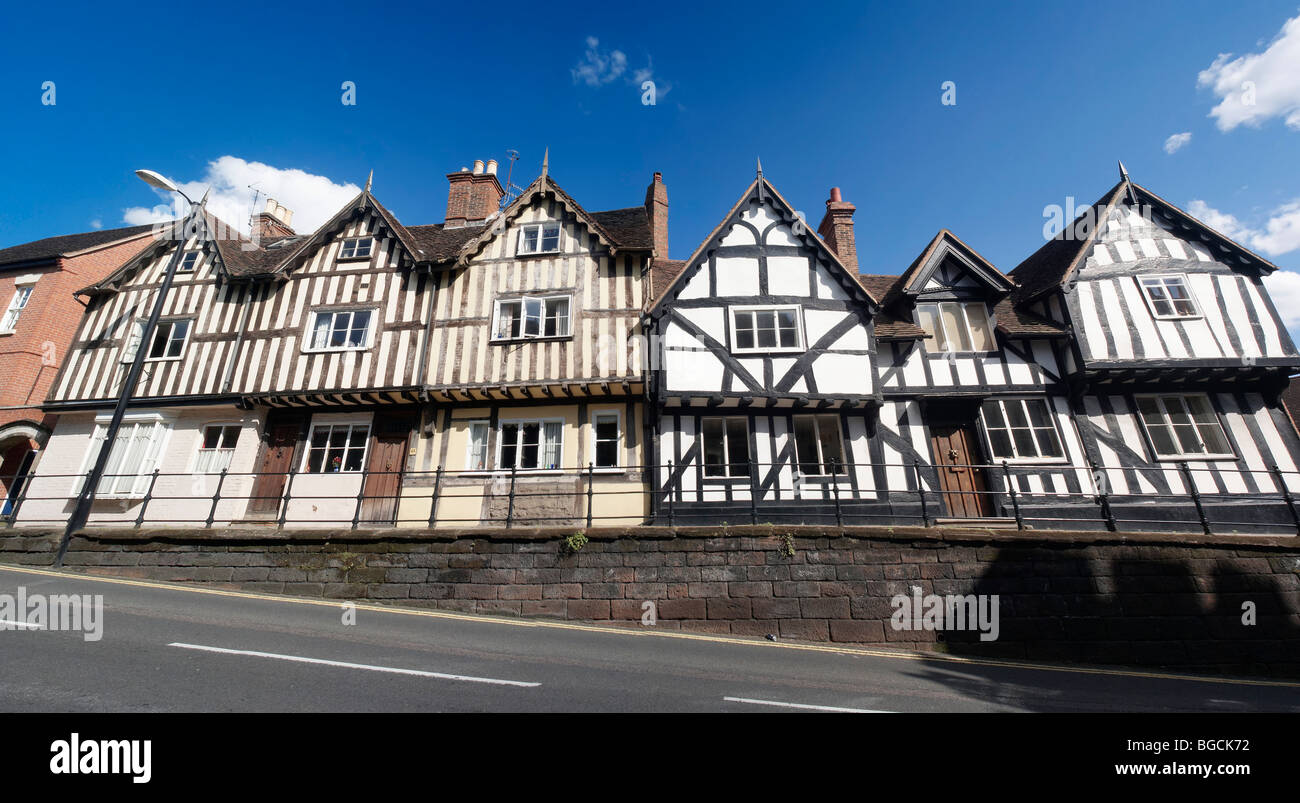 old buildings in warwick Stock Photo - Alamy