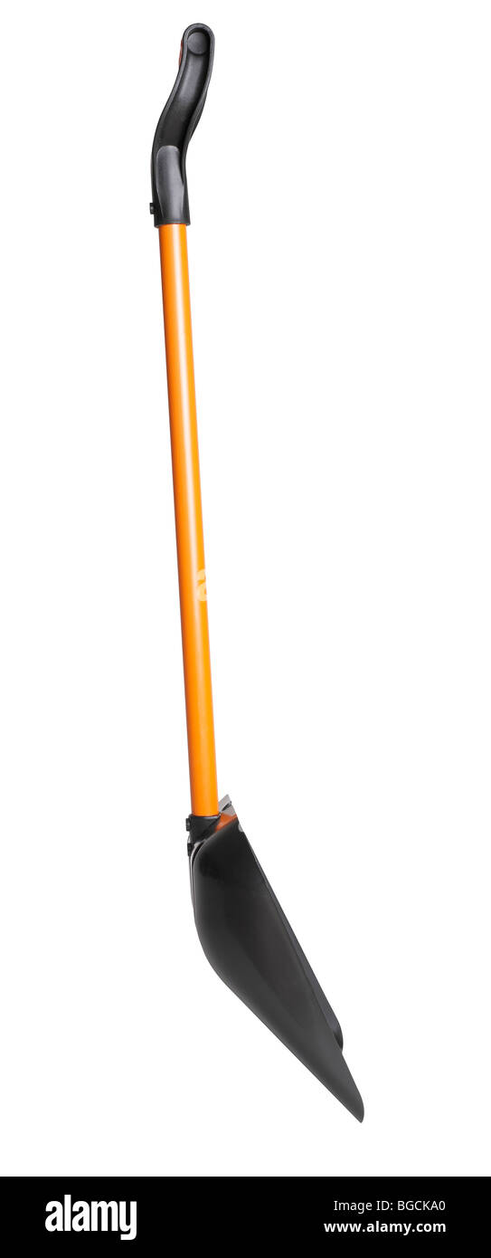 Side view of plastic shovel Stock Photo - Alamy