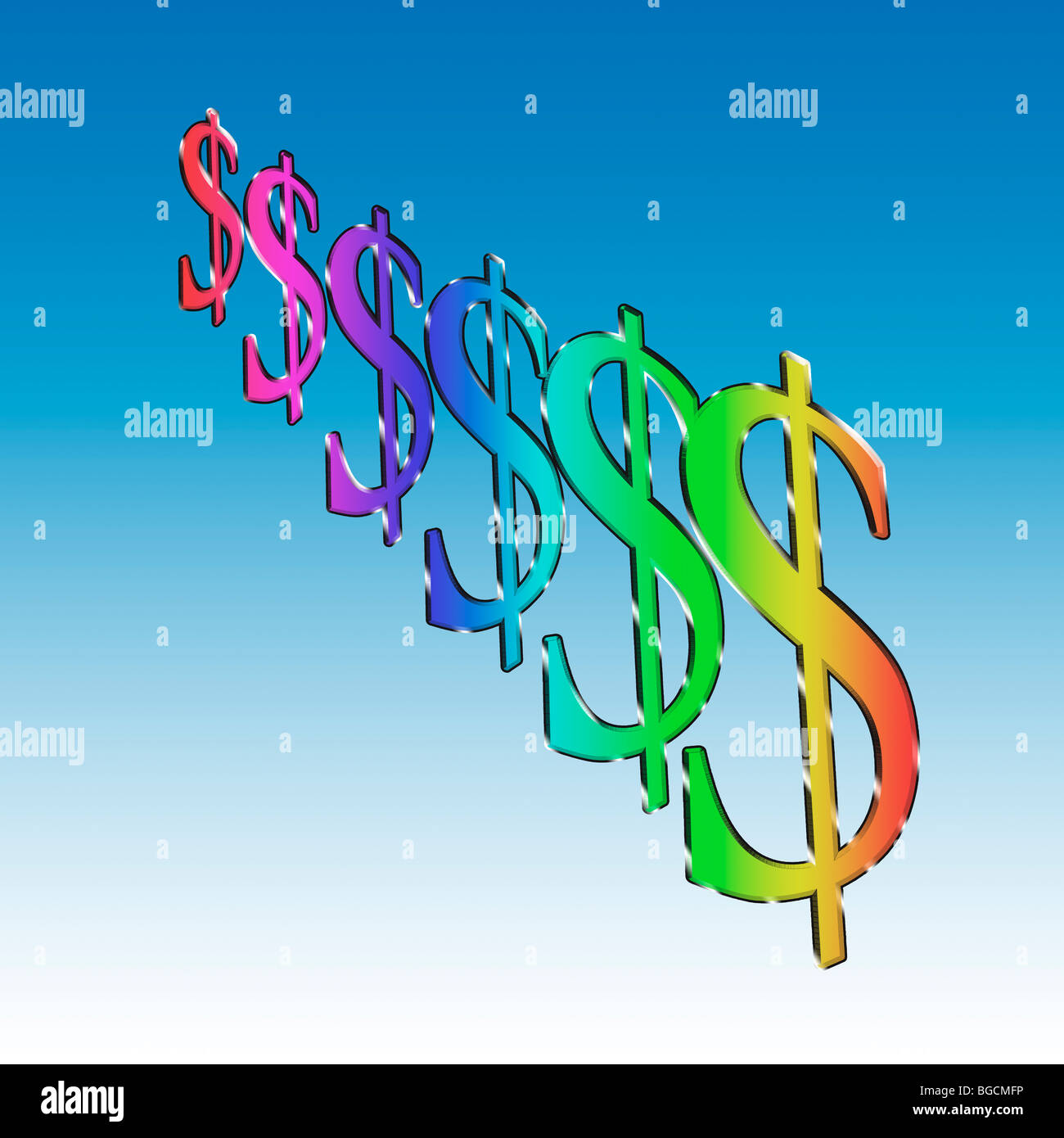 US Dollar Signs Stock Photo - Alamy