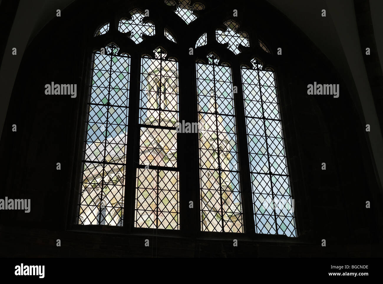 Worcester cathedral window hi-res stock photography and images - Alamy