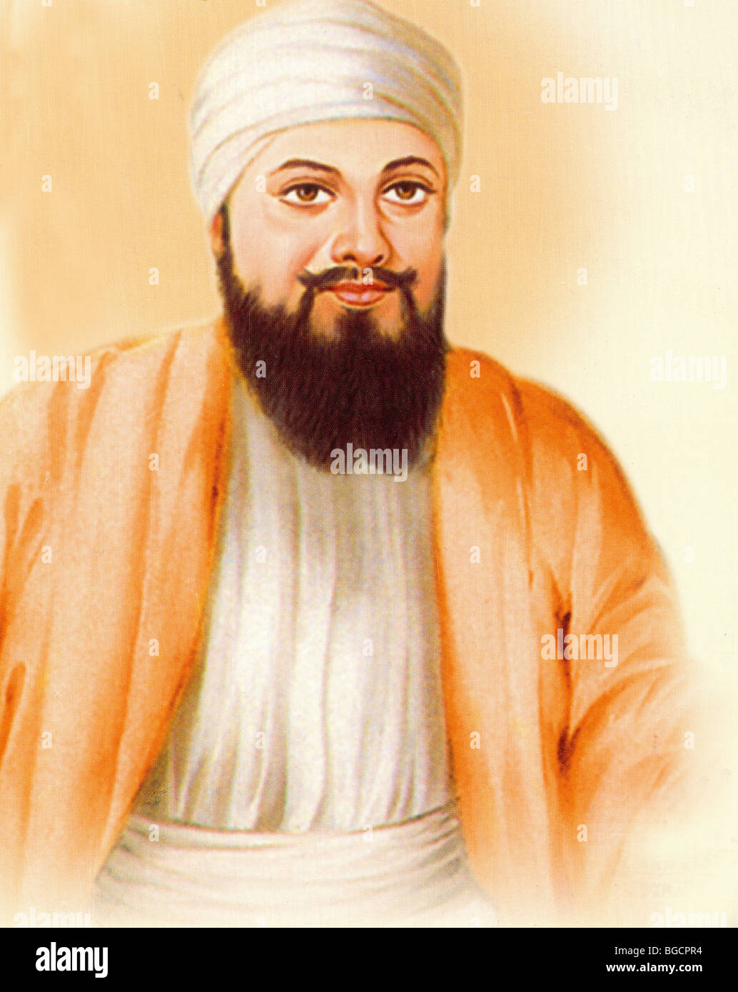 Sikh Gurus Series Stock Photo - Alamy