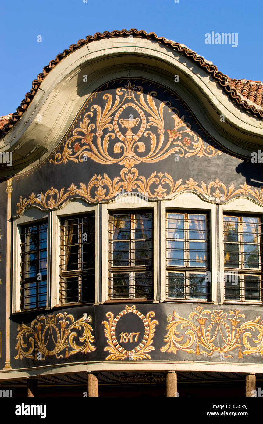 Old Town in Plovdiv is famous for its fine examples of National Revival ...