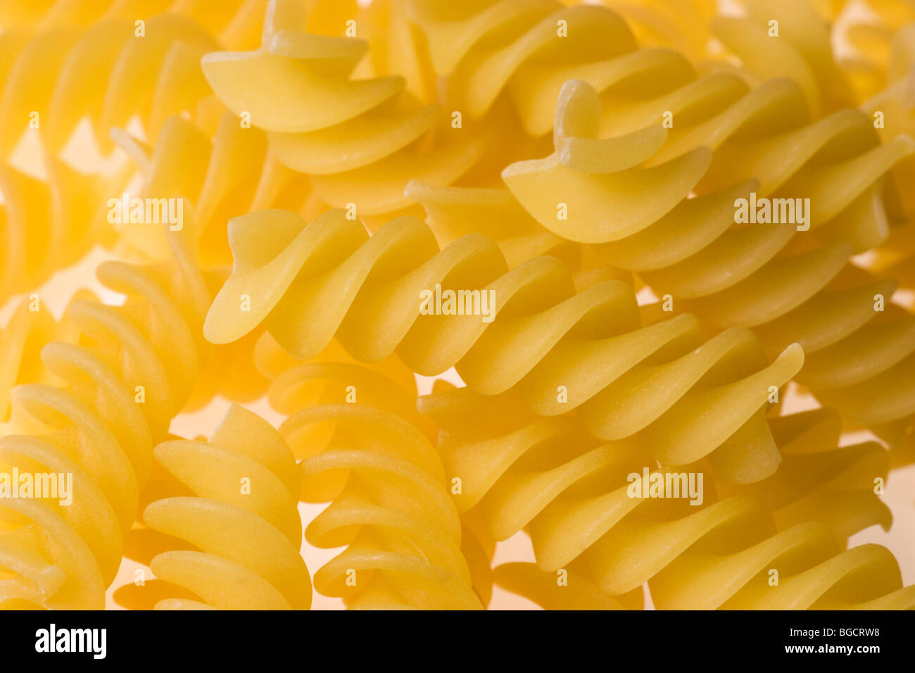 Dried Fusilli pasta Stock Photo - Alamy