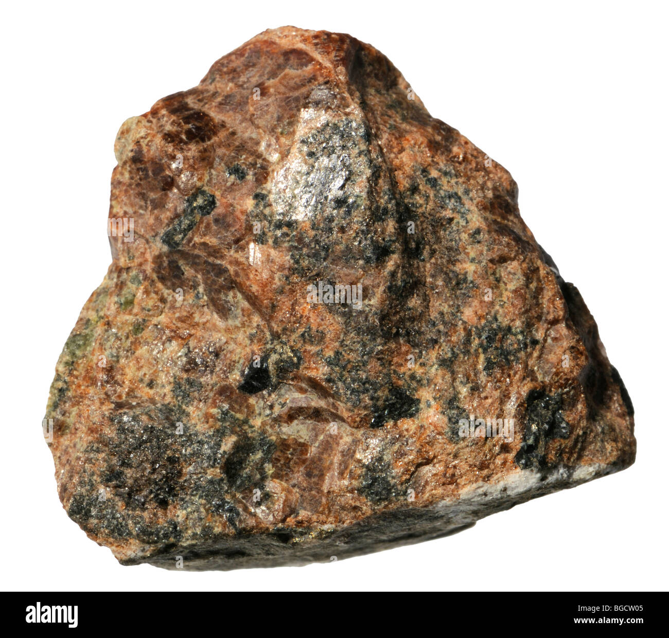 Andradite (form of Garnet) - sample from Mexico Stock Photo - Alamy