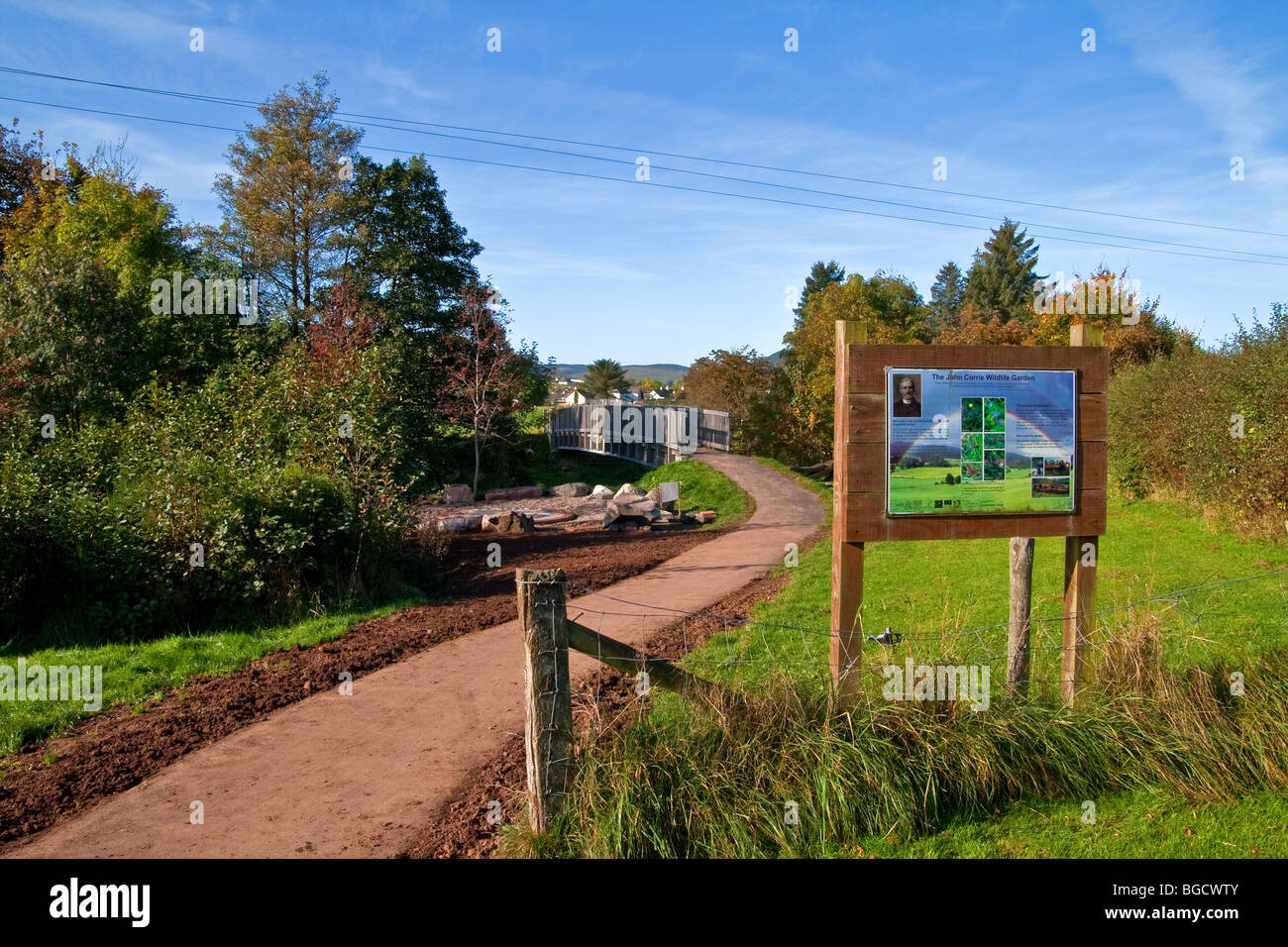 John Corrie Wildlife Garden, Moniaive, Dumfries and Galloway, Scotland ...