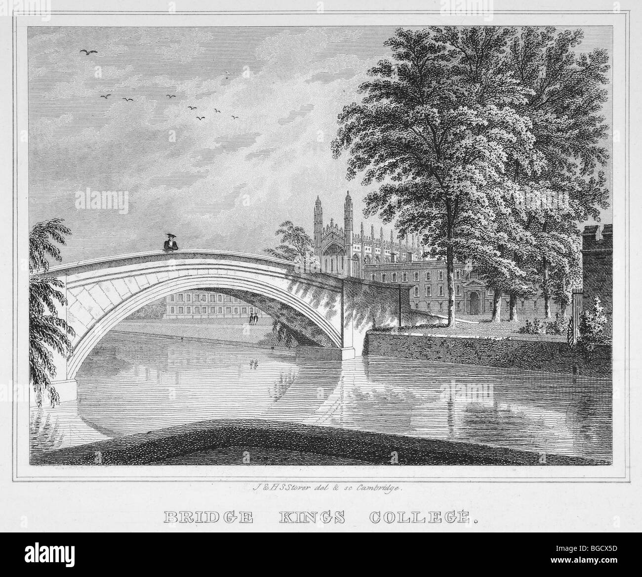 Kings college bridge hi-res stock photography and images - Alamy