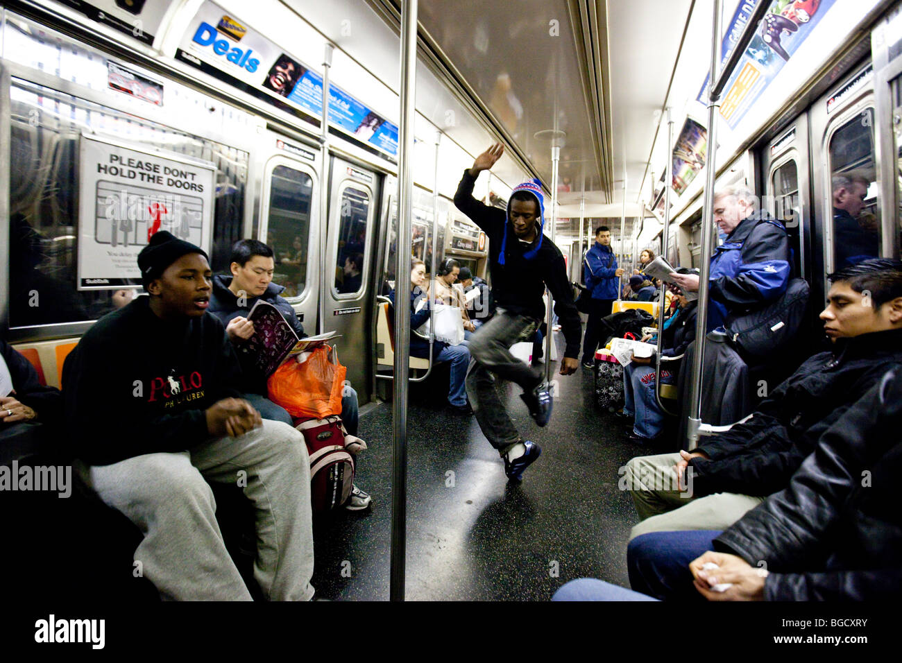 Subway new york dancing hi-res stock photography and images - Alamy