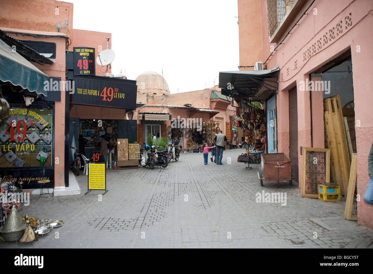 Lanterns in The souks of central Marrakech Stock Photo - Alamy