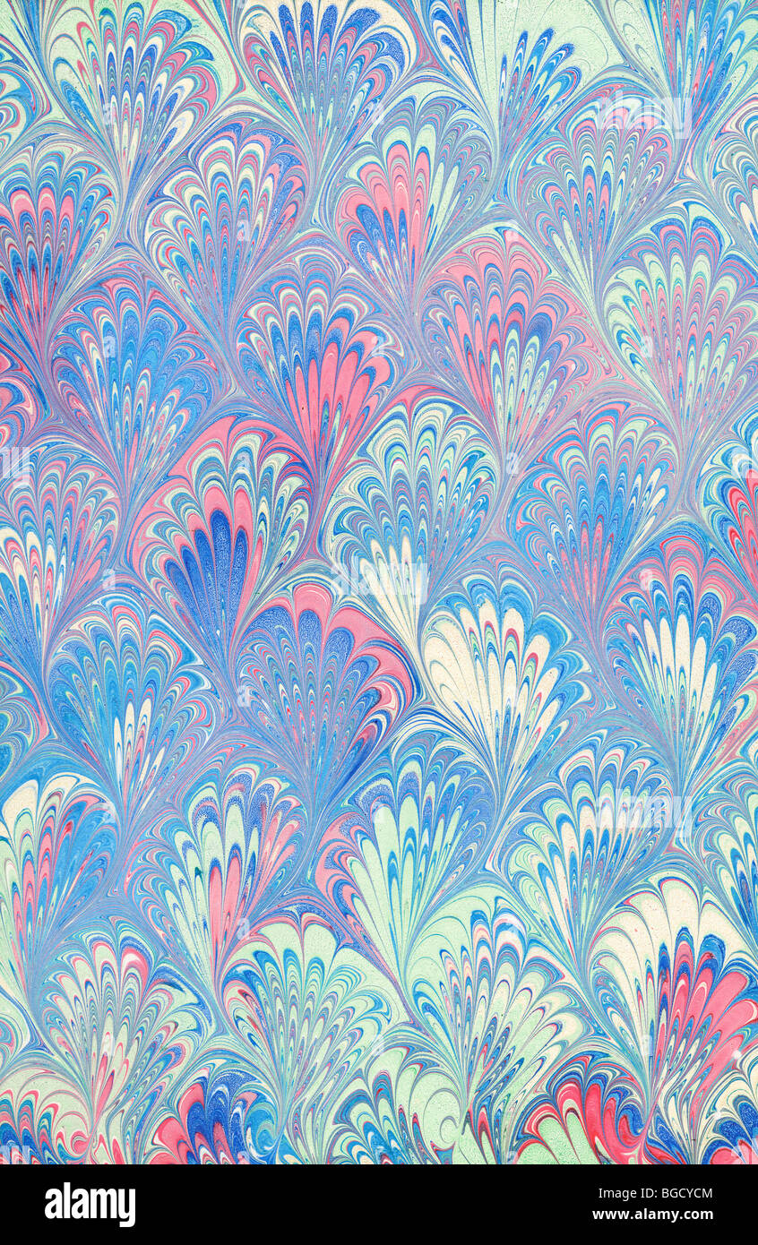 Marbled paper hi-res stock photography and images - Alamy