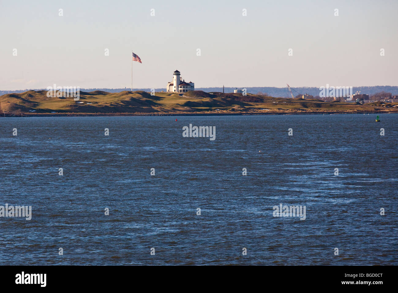 Old Orchard Lighthouse, Staten Island, New York City Stock Photo - Alamy