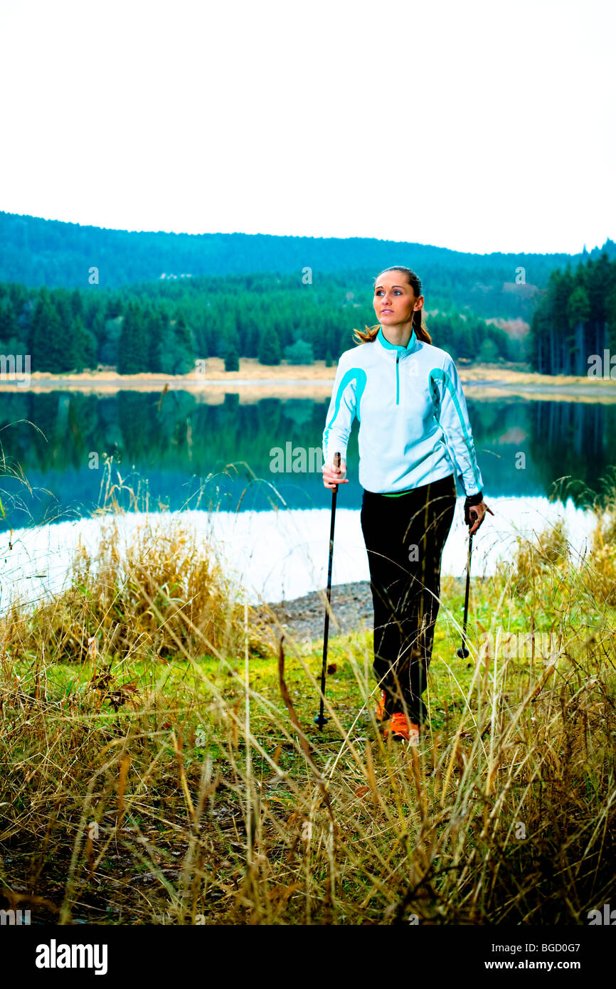 Walking beside the lake hi-res stock photography and images - Alamy
