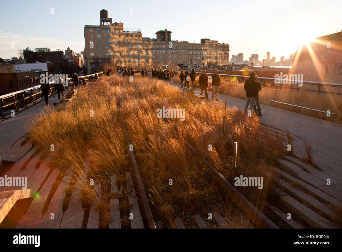 Highline new york hi-res stock photography and images - Alamy