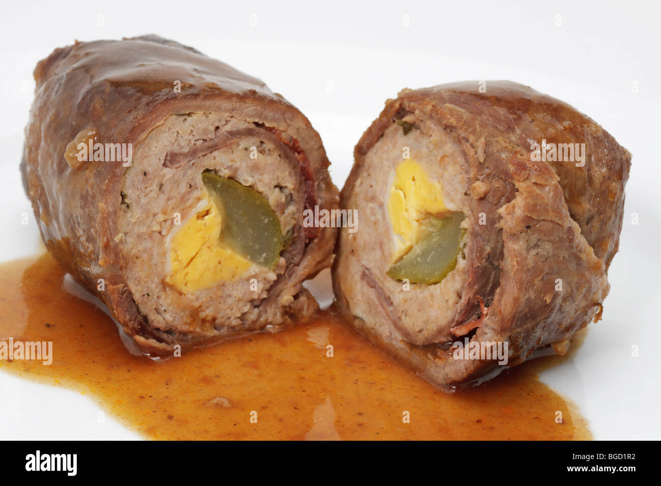 Stuffed Beef Roulade