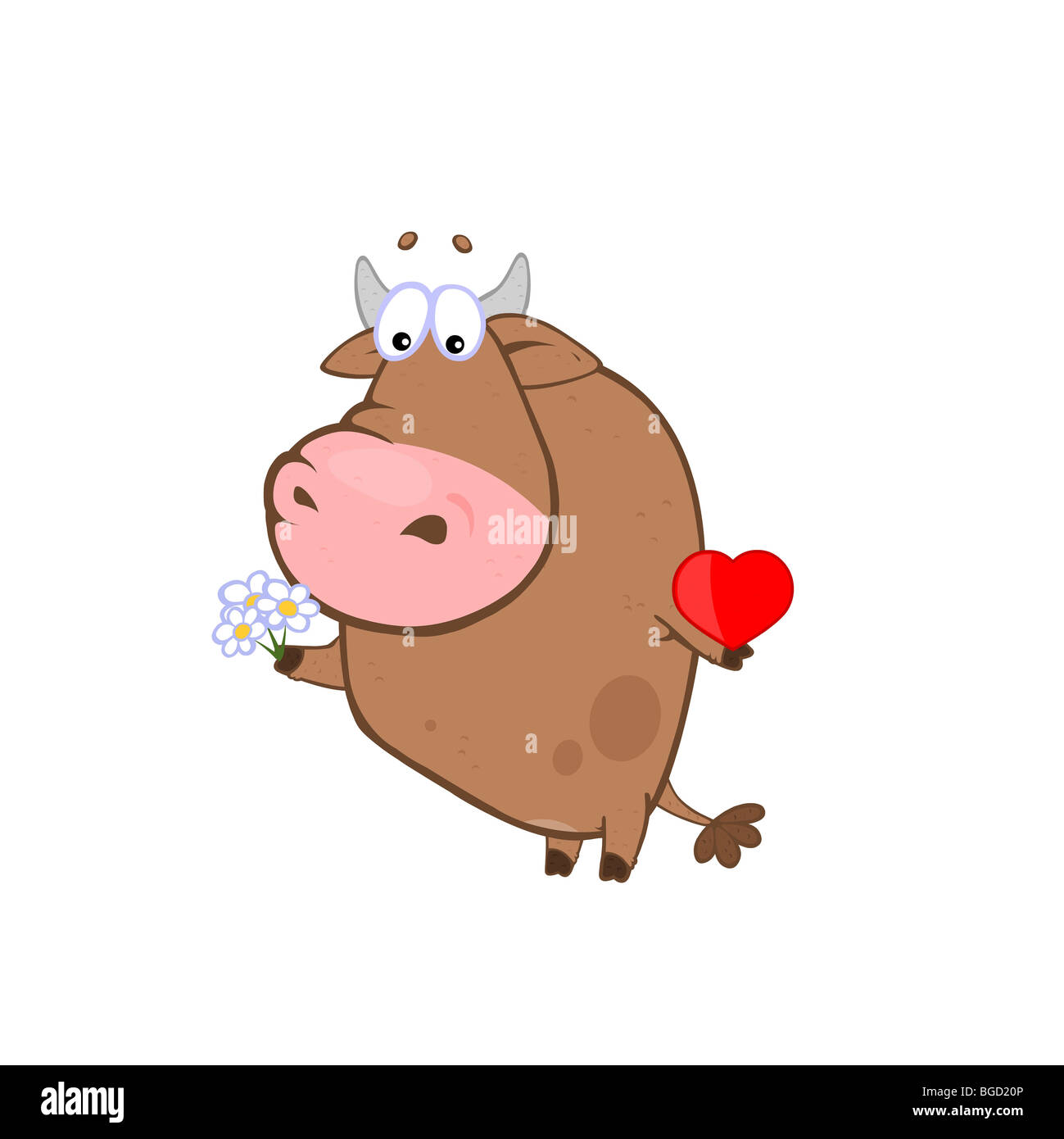 Cartoon bull hi-res stock photography and images - Alamy