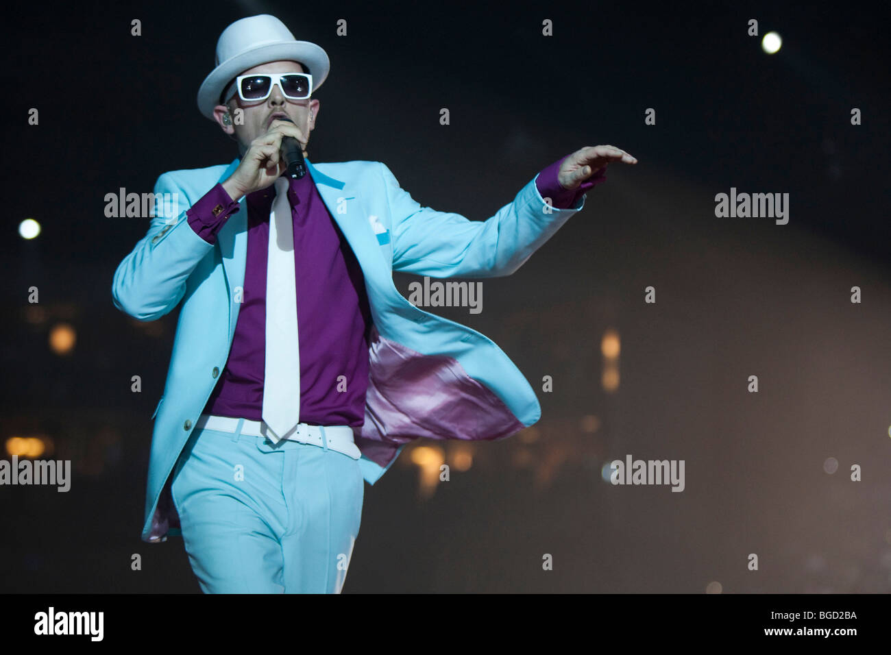 The German singer Jan Delay live at the Energy Stars For Free event at ...