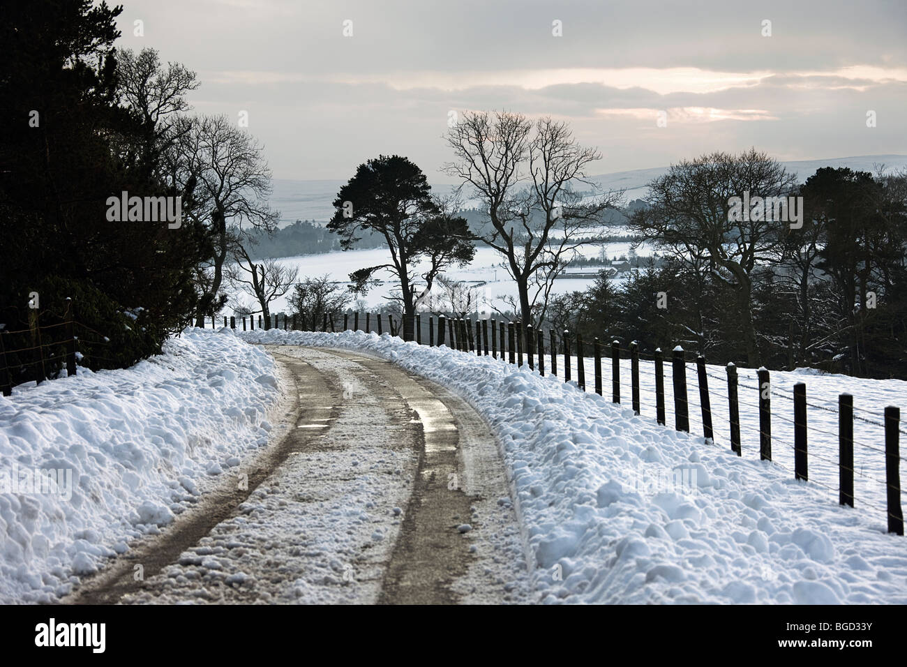 Back road to Longformacus. Scottish Borders. Scotland Stock Photo - Alamy