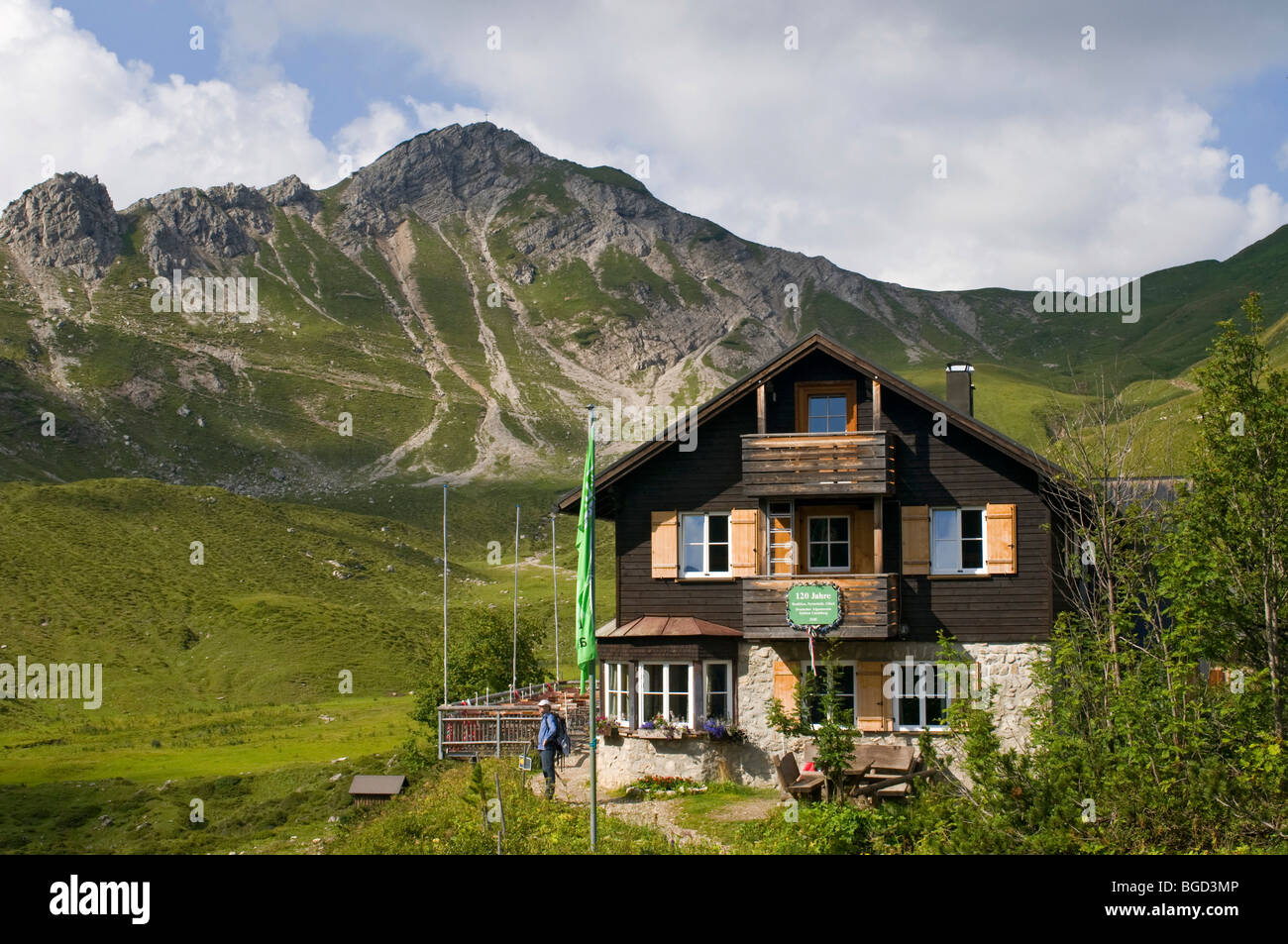 Landsberger Hut, Vils Valley, Tannheimer Valley, Ausserfern, Tyrol ...