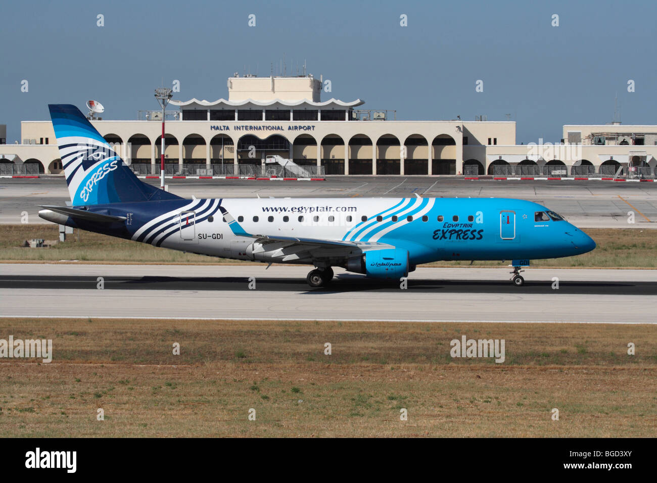 EgyptAir Express Embraer 170 Stock Photo, Royalty Free Image: 27333347 ...