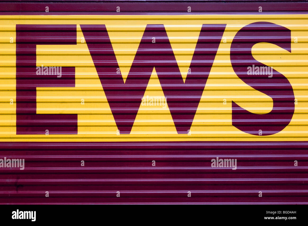EWS locomotive in Waterloo Station, London Stock Photo - Alamy