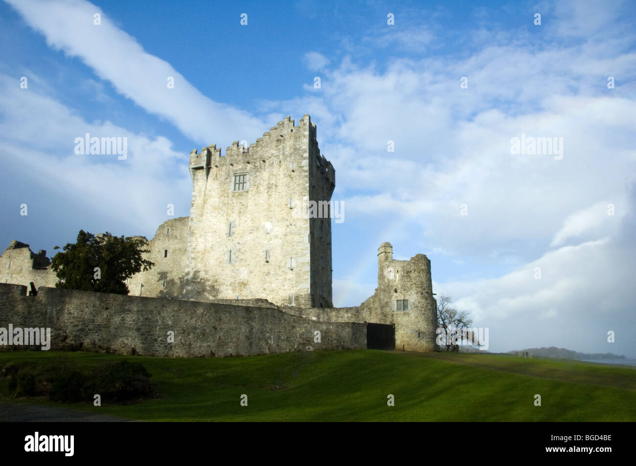 castle scene in Ireland Stock Photo - Alamy