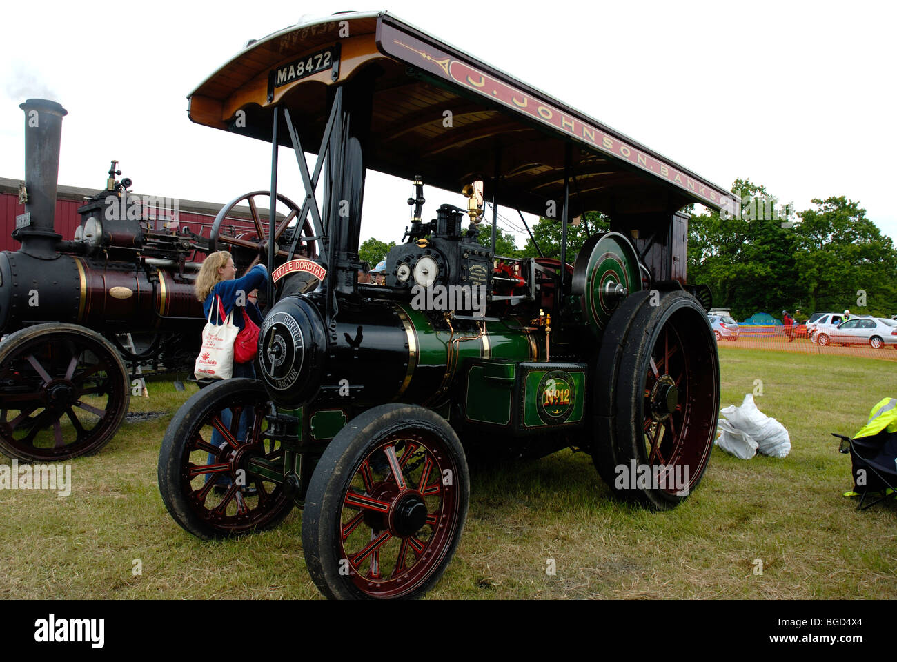 Heskin Hall, Traction Engine Rally Stock Photo - Alamy