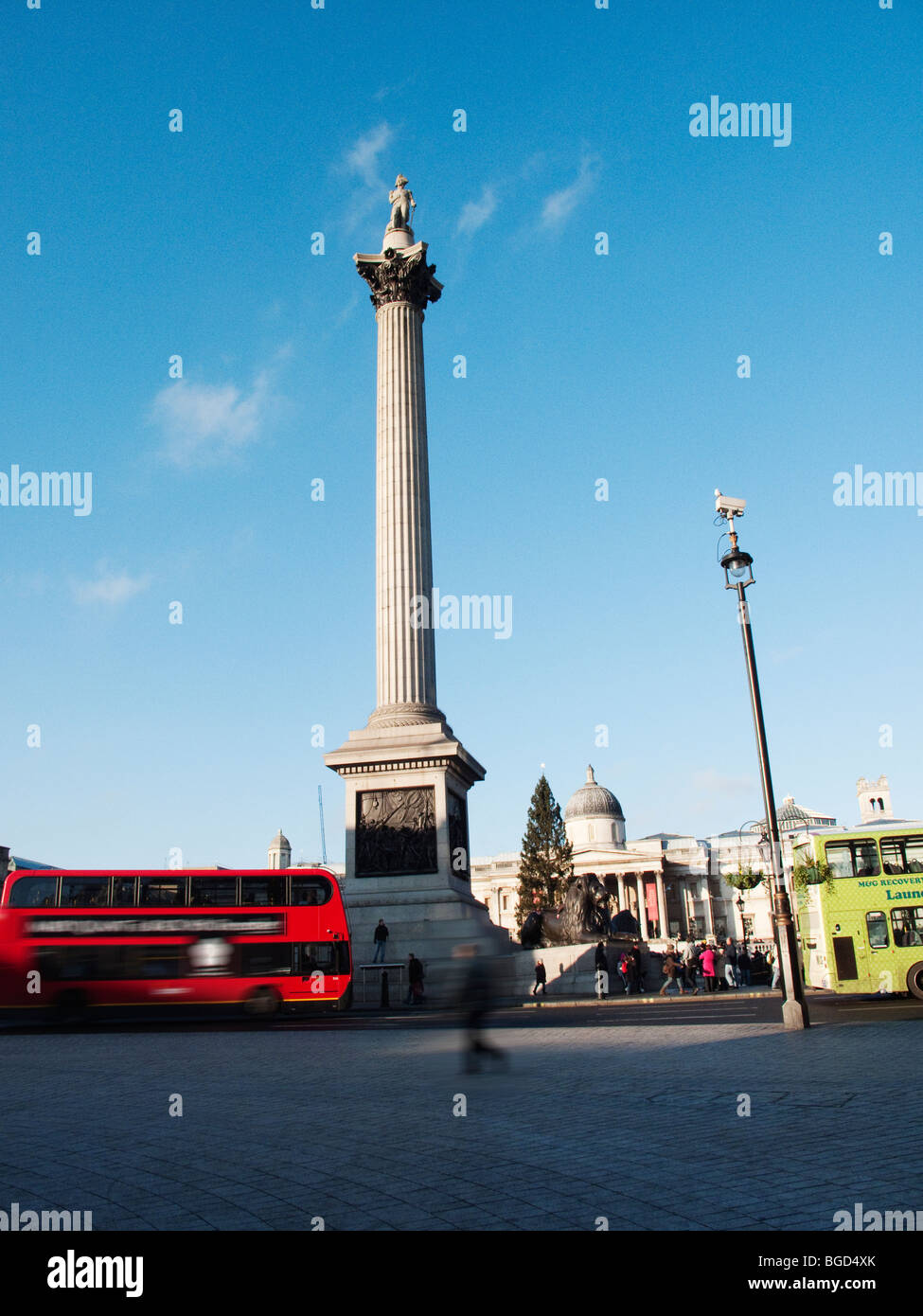 Nelsons Column, Trafalgar Square, London Stock Photo - Alamy