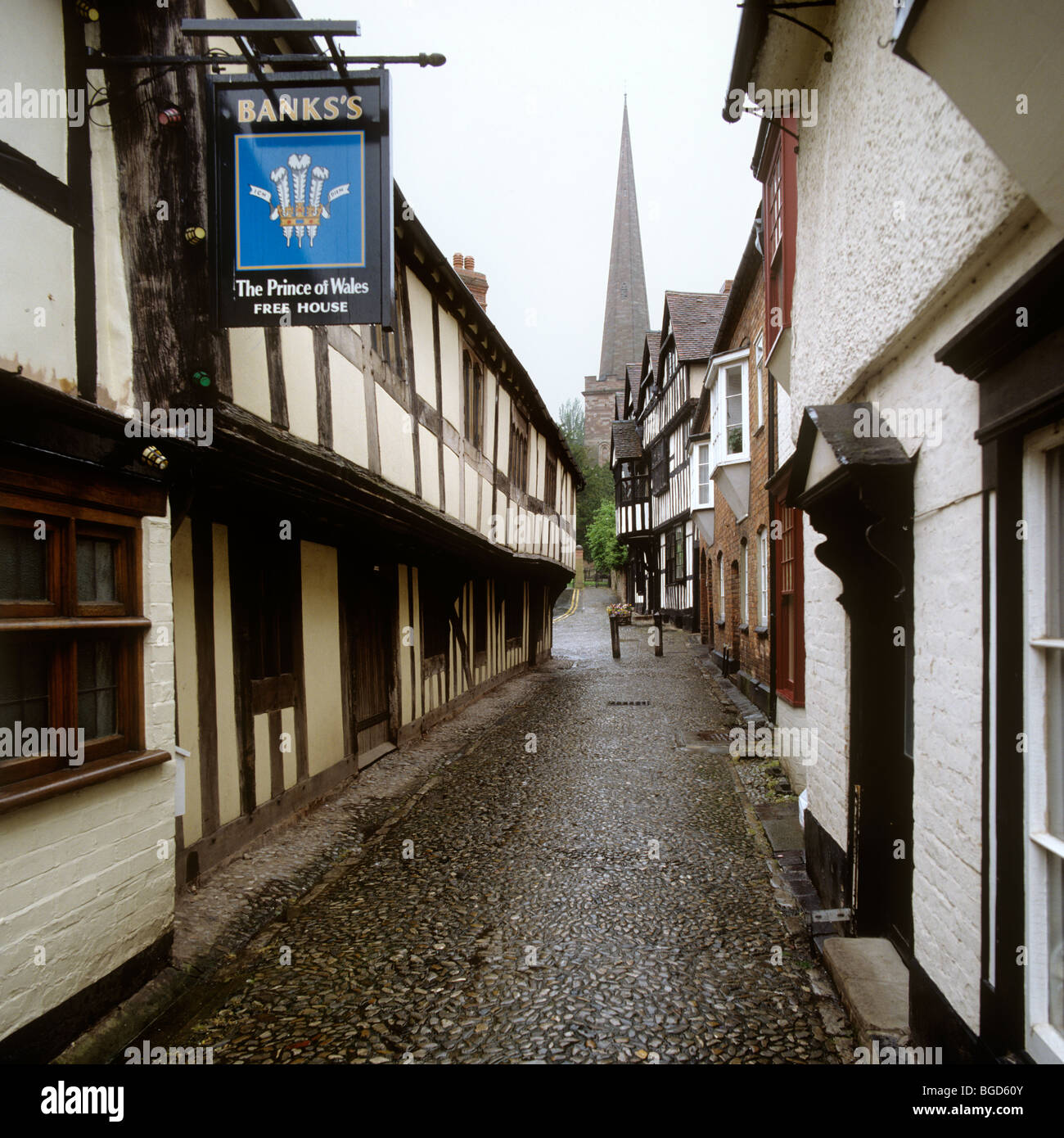Ledbury town centre herefordshire hi-res stock photography and images ...