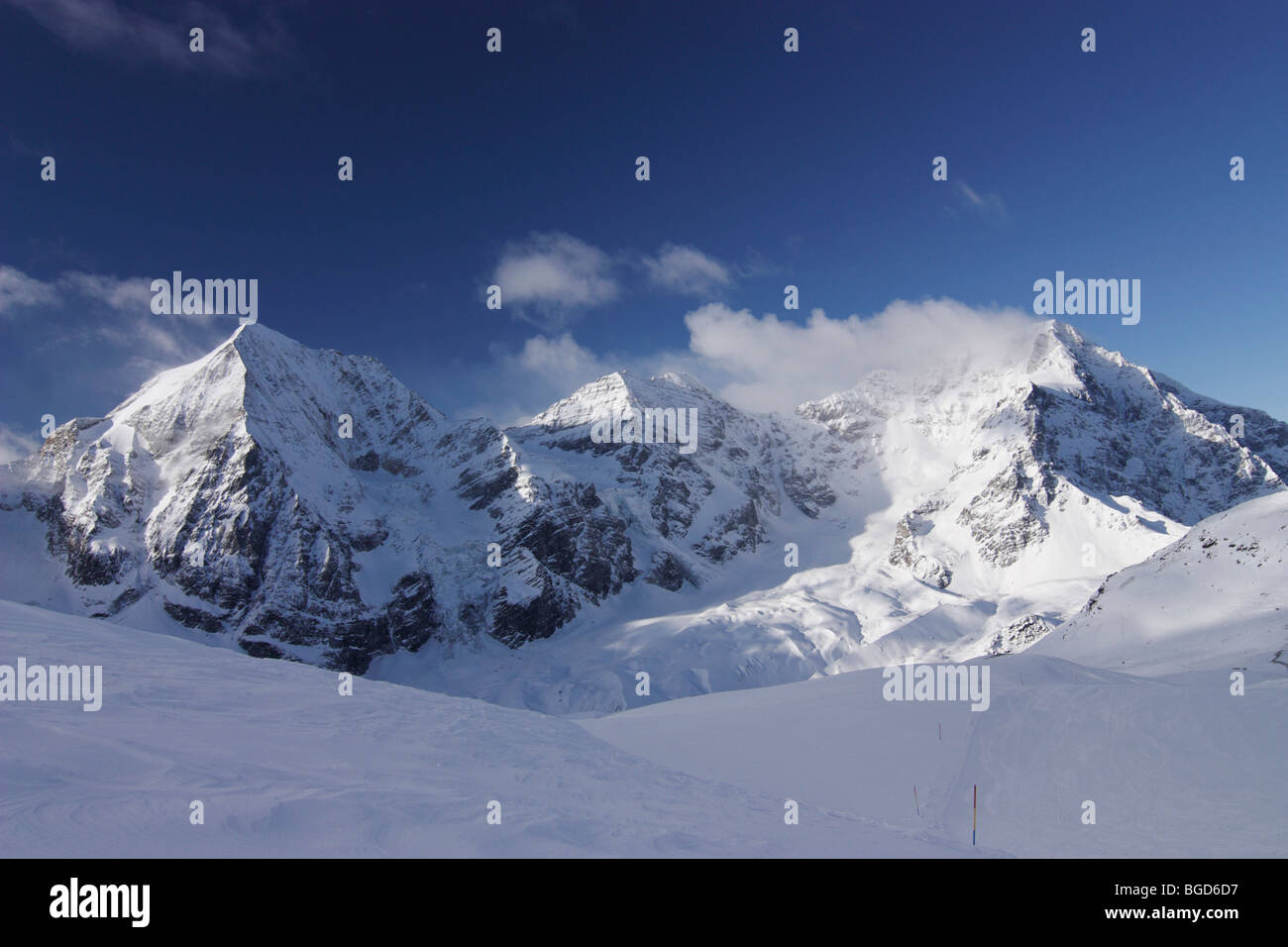 Grand Zebru, Koenigspitze, Ortler, Sulden, Italy Stock Photo - Alamy