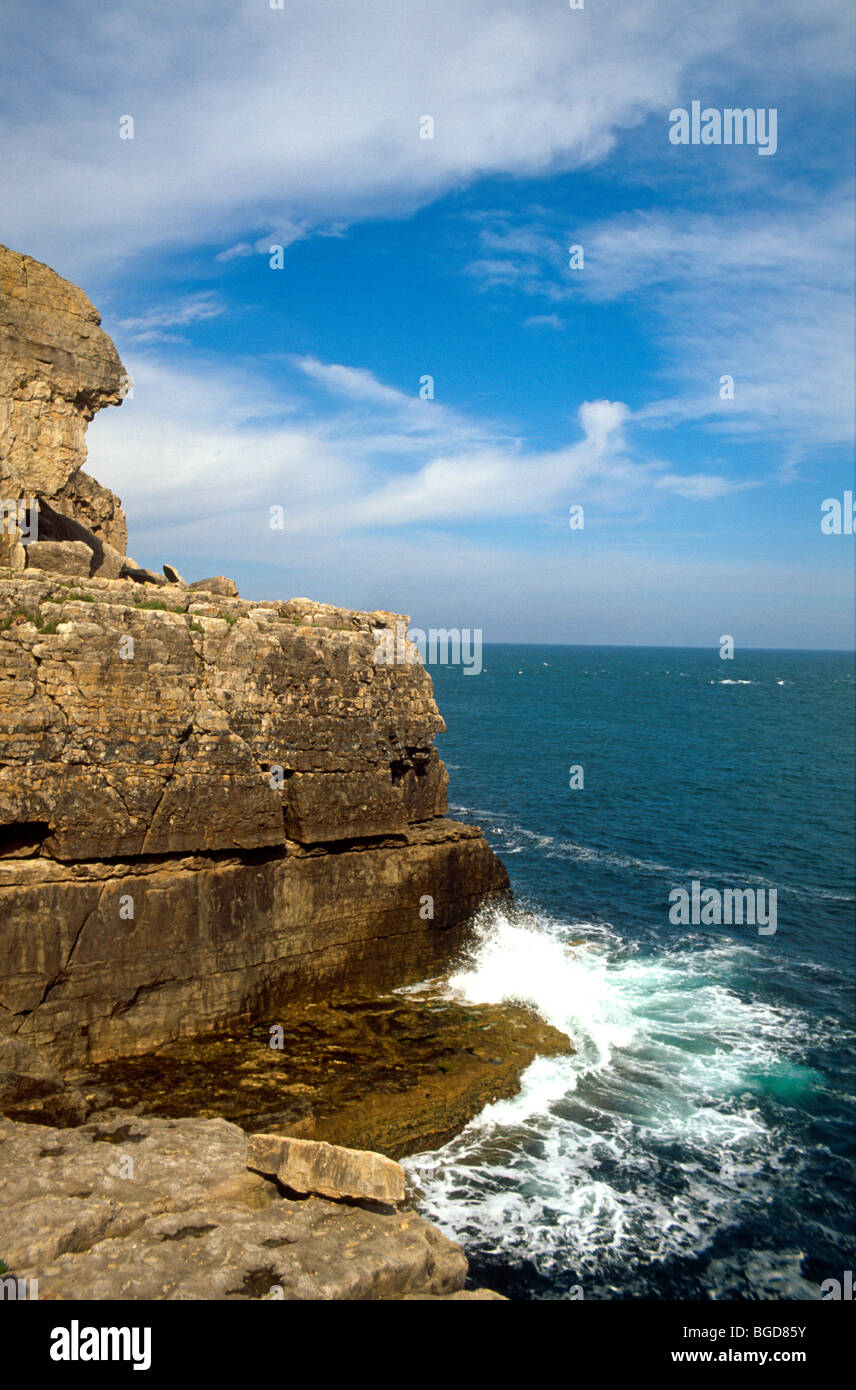 Tilly Whim caves near Swanage Dorset Stock Photo - Alamy