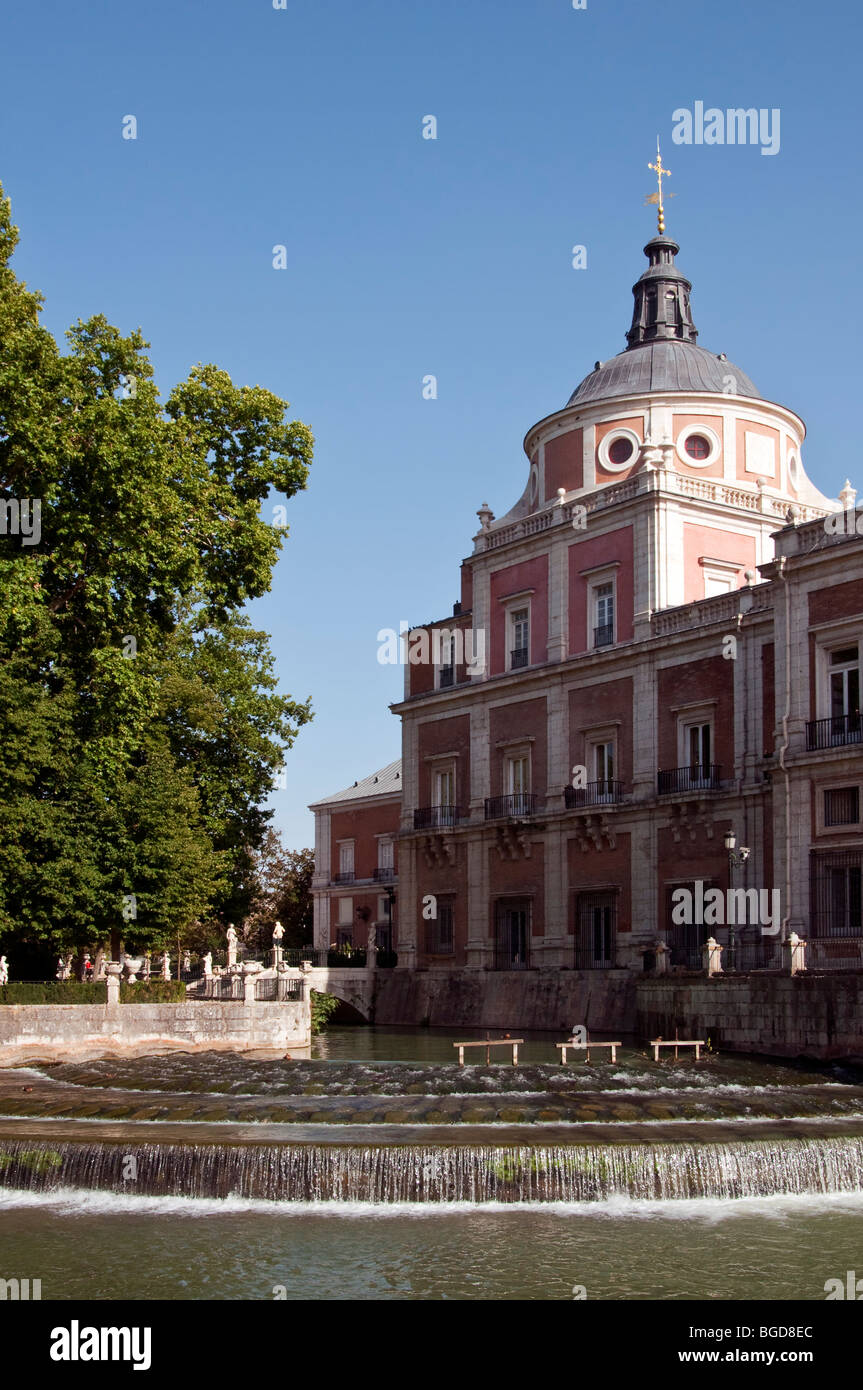 Royal Palace of Aranjuez in Madrid, Spain. UNESCO World Heritage Site ...