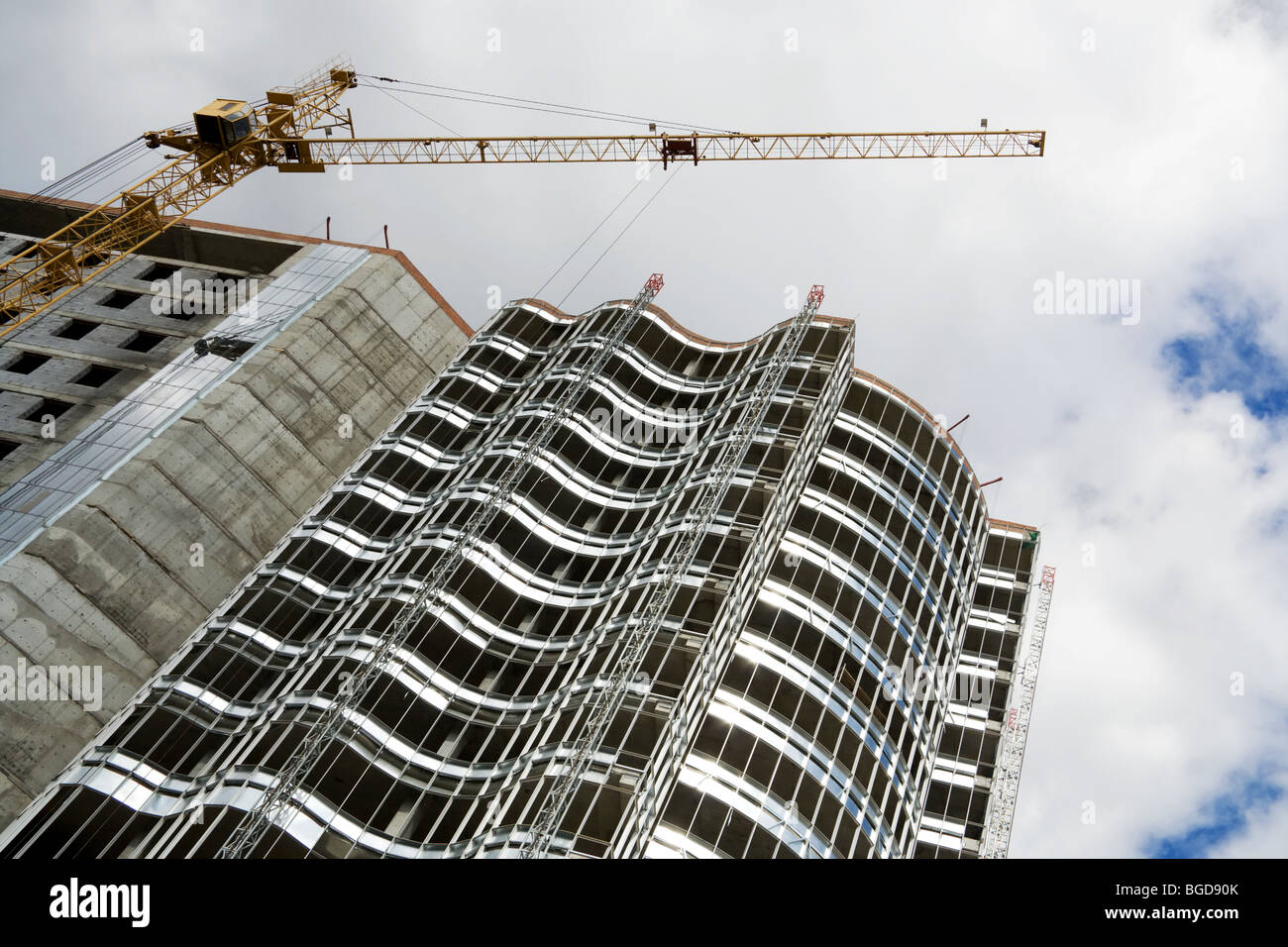 Construction of apartments Stock Photo - Alamy