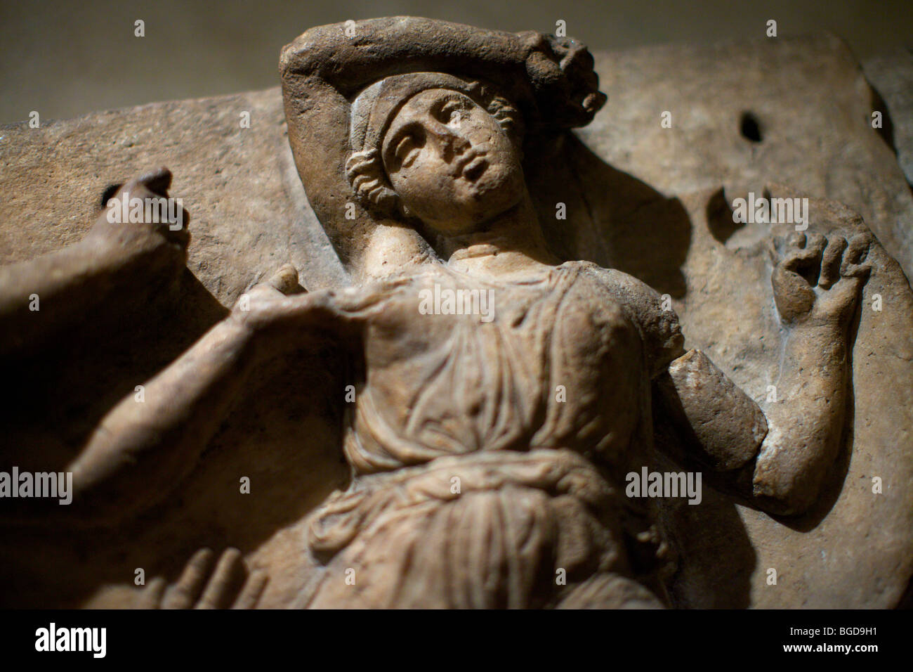 Details from the Bassae frieze form the Temple of Apollo depicting ...